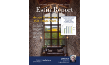 The Estin Report | Aspen Colorado Real Estate & Homes Information | Tim Estin Broker | Market Expert