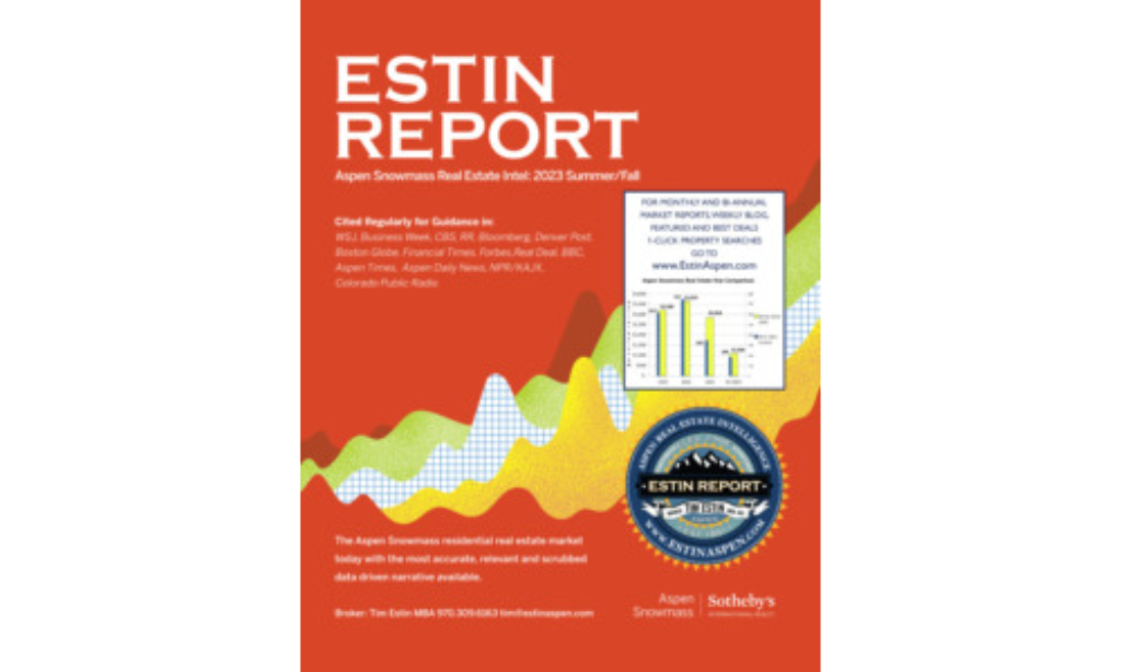 Estin Report H1 2023 Aspen Snowmass Real Estate Market | Tim Estin